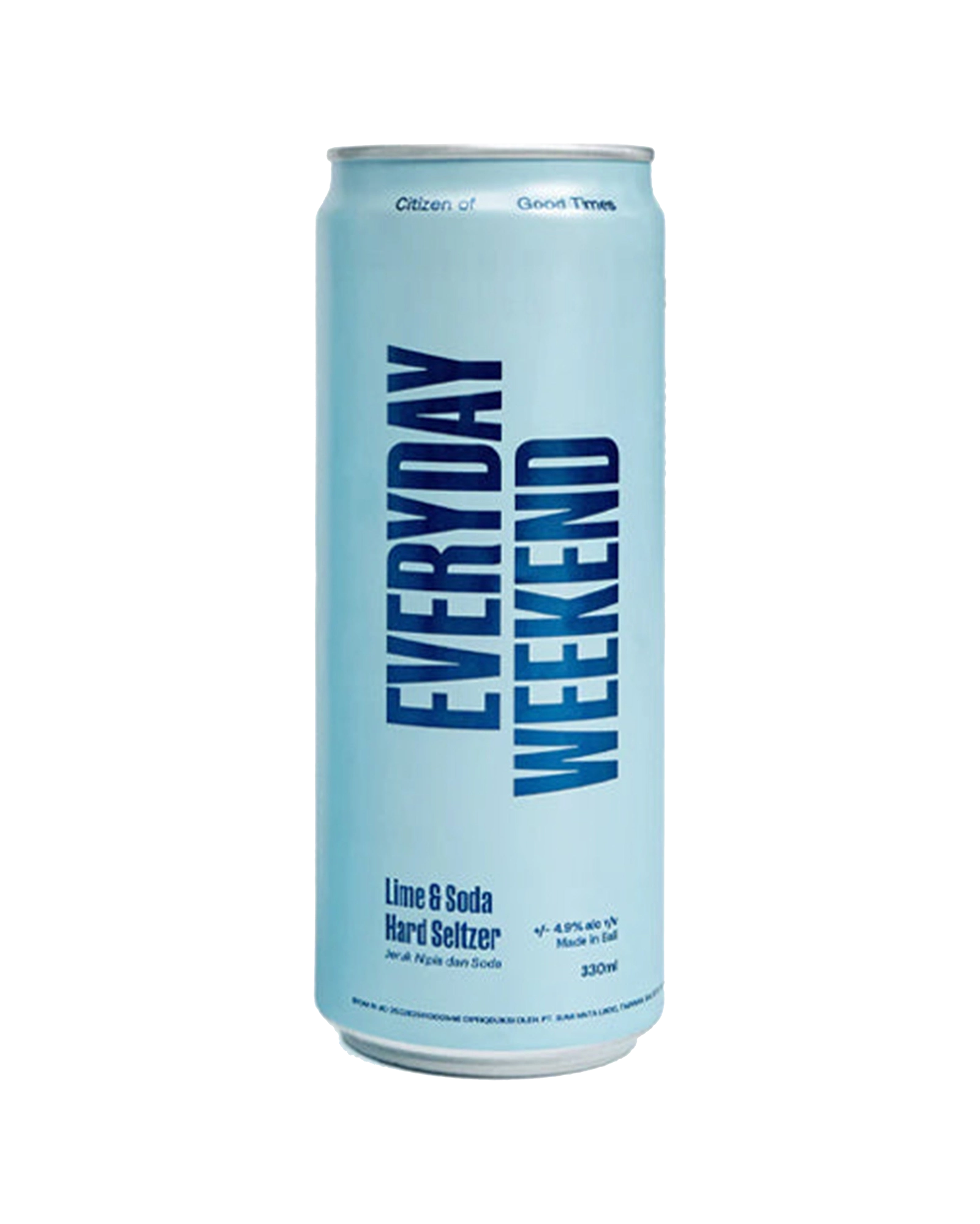 Everyday Weekend Seltzer Lime Soda Can 330mL – Atambah Bottle Shop