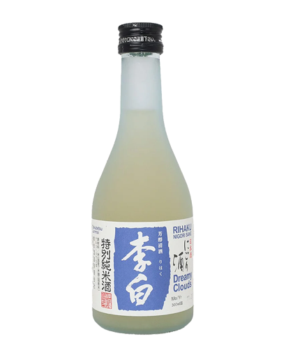 Rihaku Tokubetsu Junmai Nigori Sake 300mL