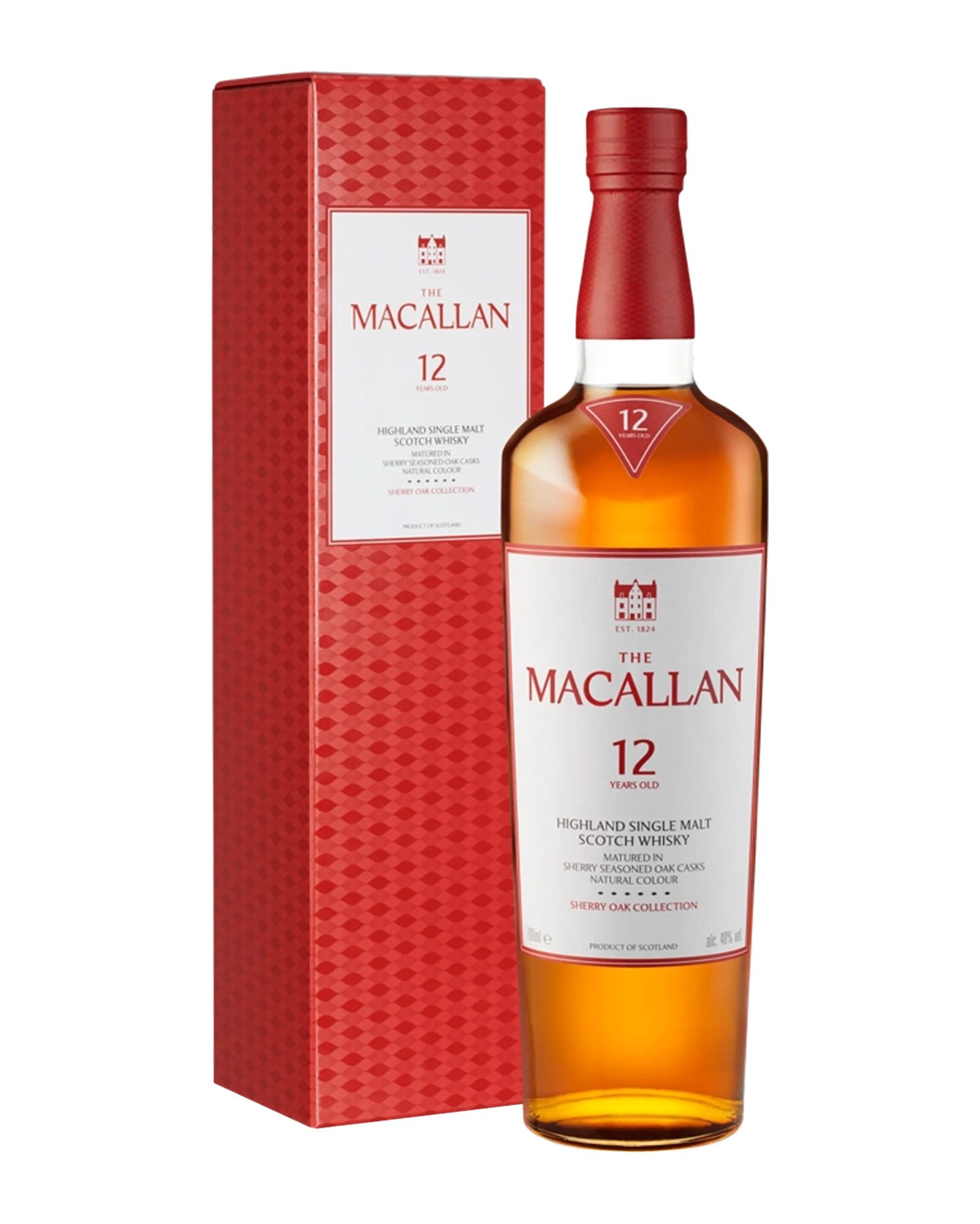 The Macallan 12YO Sherry Collection 700mL – Atambah Bottle Shop